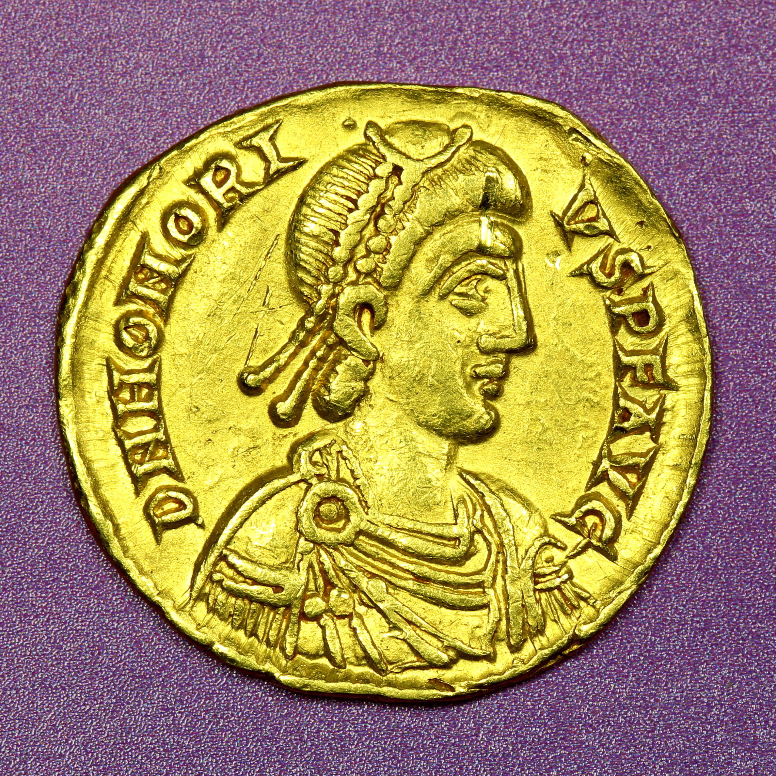 Honorius AD 393-423 Gold Solidus Ravenna - Silbury Coins : Silbury Coins