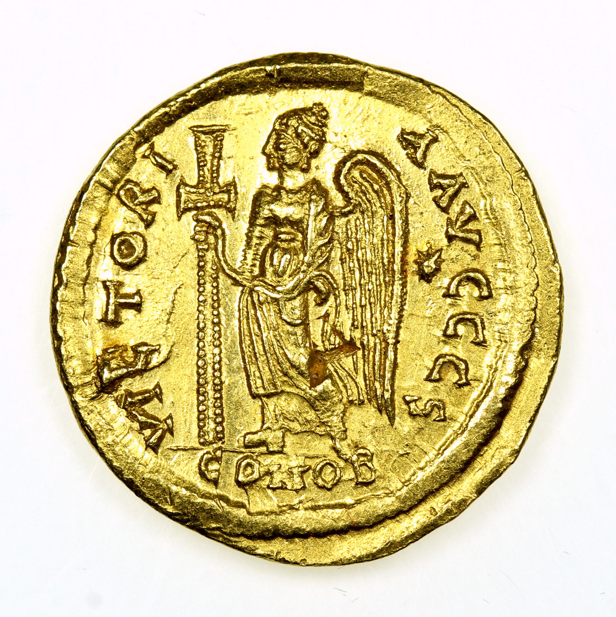 Zeno AD 474-491 Gold Solidus Constantinople - Silbury Coins : Silbury Coins