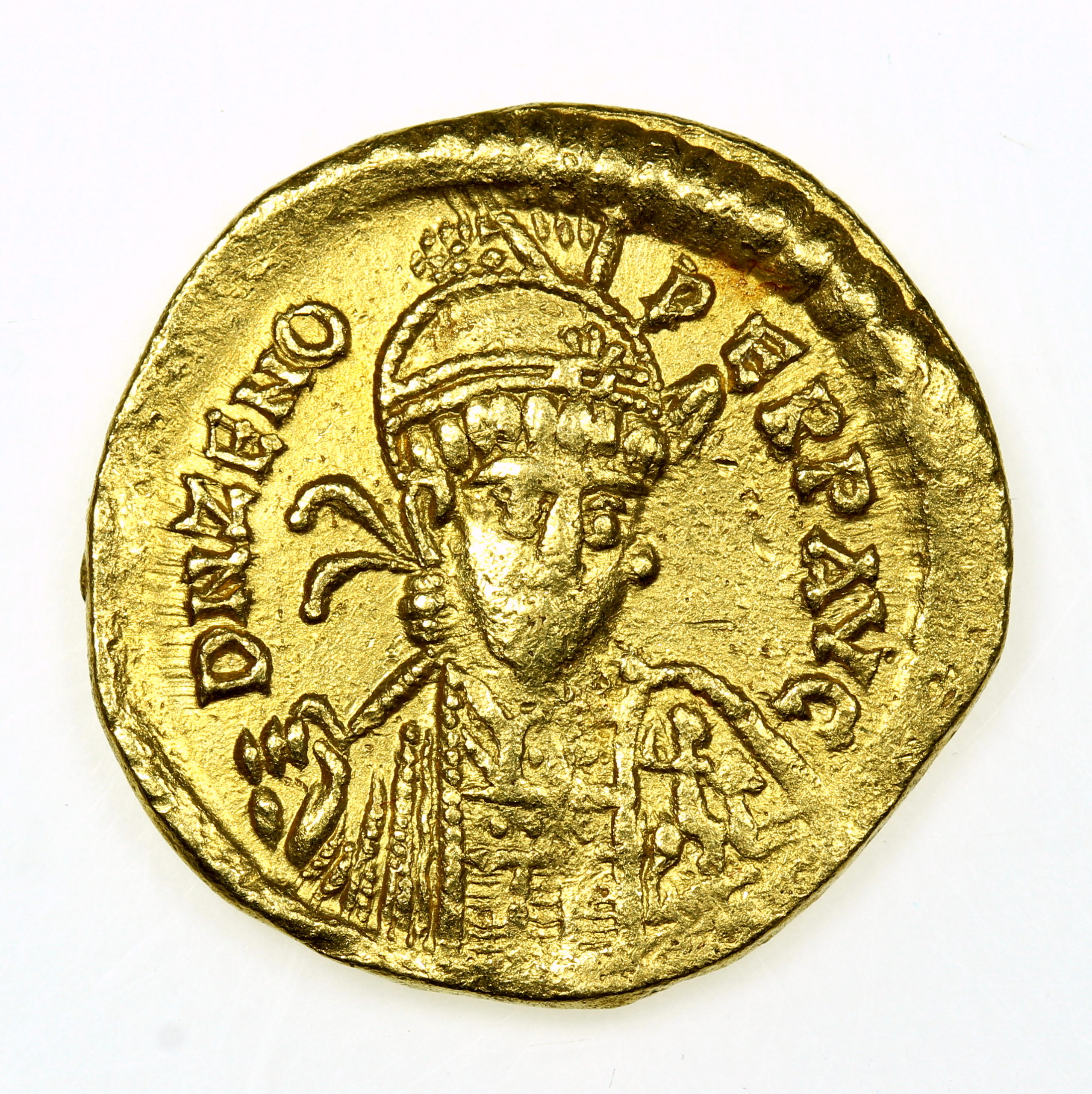 Zeno AD 474-491 Gold Solidus Constantinople - Silbury Coins : Silbury Coins