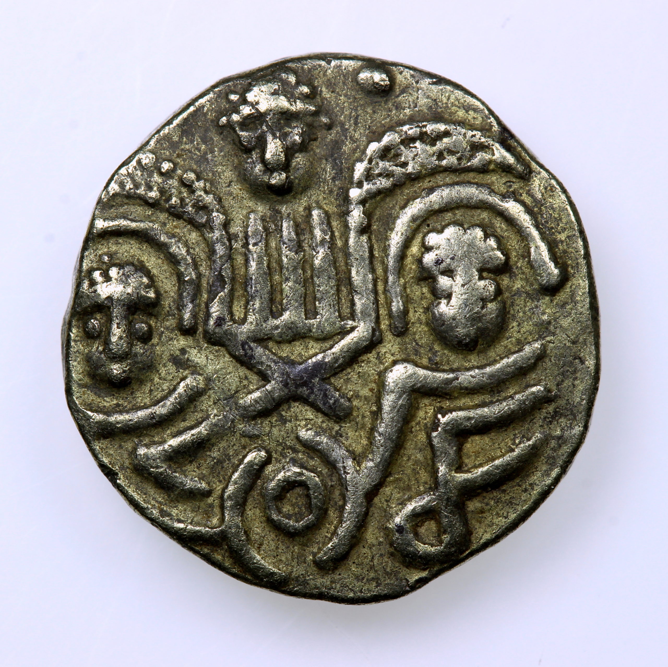 Anglo Saxon Post Crondall period AD 655-675 Gold Thrymsa (or Shilling ...