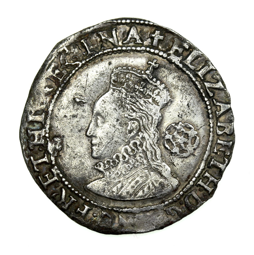 Elizabeth I AD 1558-1603 Silver Sixpence AD 1580 5th Issue - Silbury ...