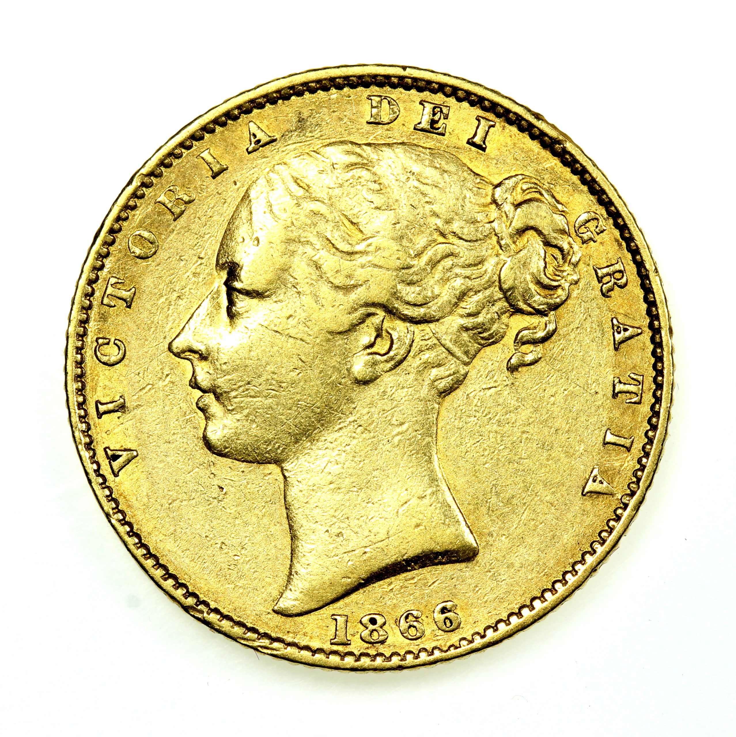 Victoria AD 1837-1901 Gold Sovereign AD 1866 - Silbury Coins : Silbury ...