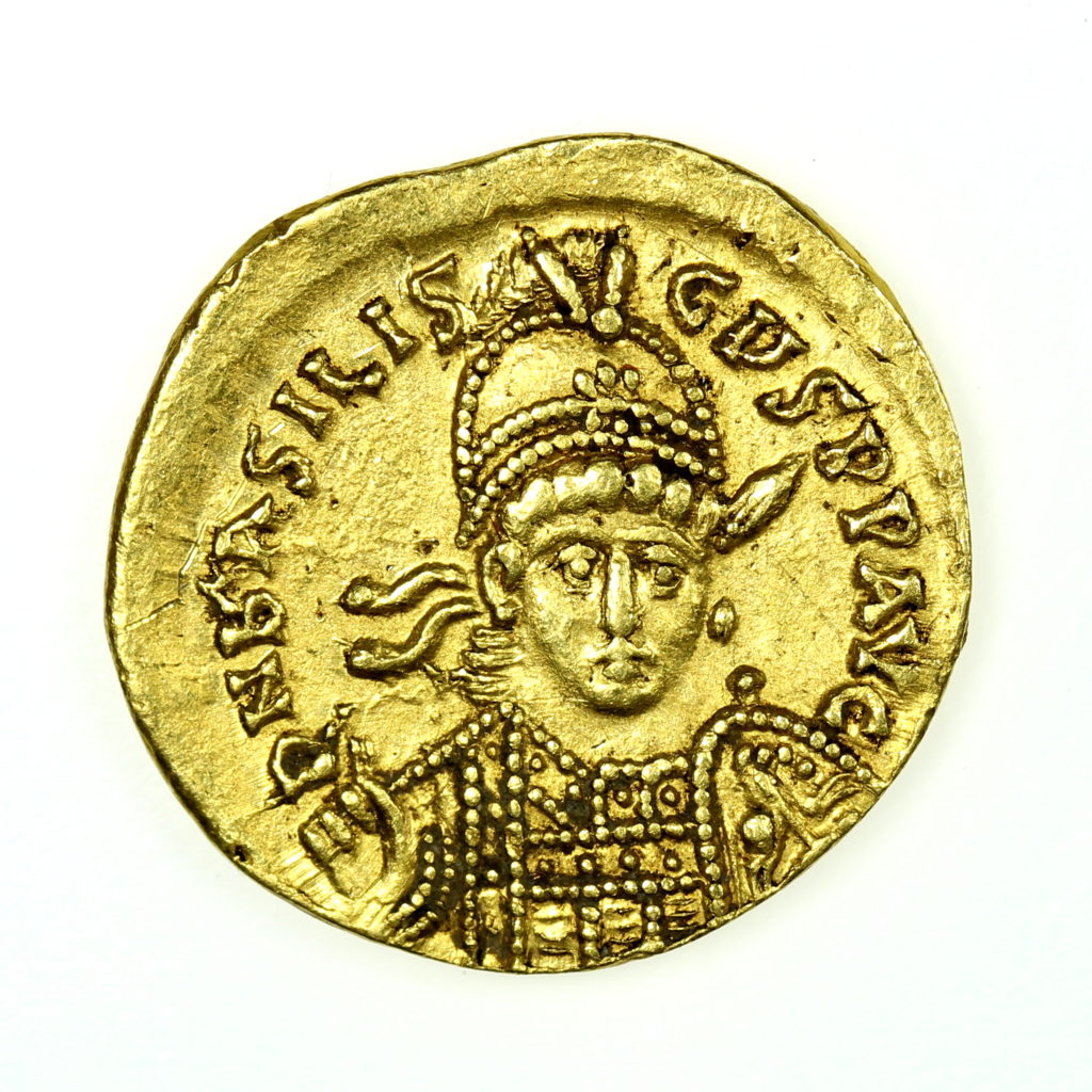 Basiliscus Usurper Ad 475 476 Gold Solidus Constantinople Silbury Coins Silbury Coins