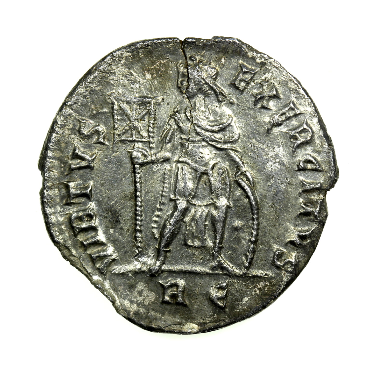 Theodosius I AD 379-395 Silver Miliarense Rome Very Rare - Silbury ...