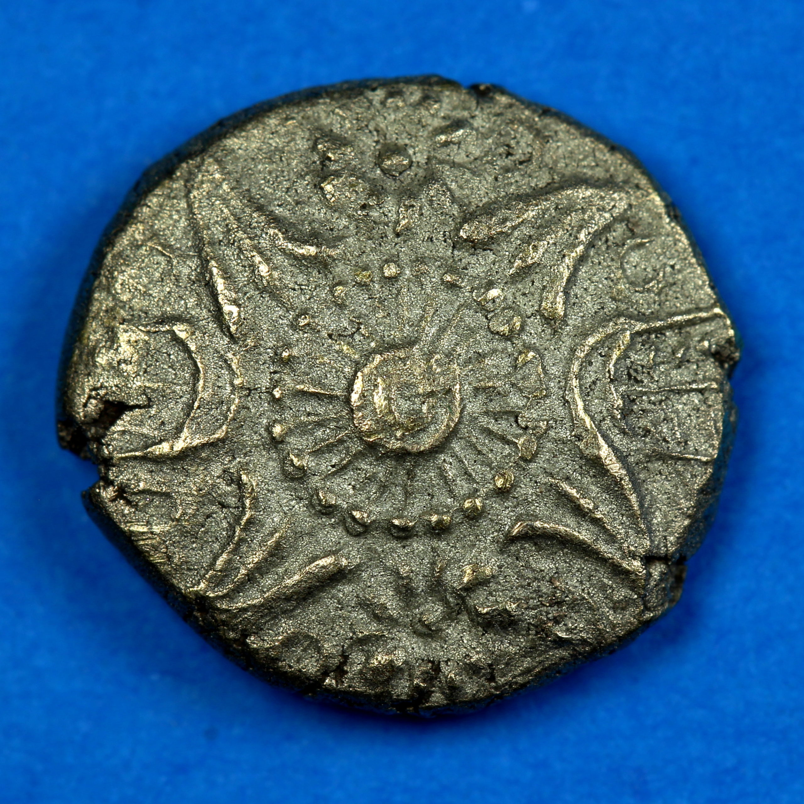 Belgae 65-40 BC Gold Quarter Stater Mossop Cruciform Excessively Rare ...