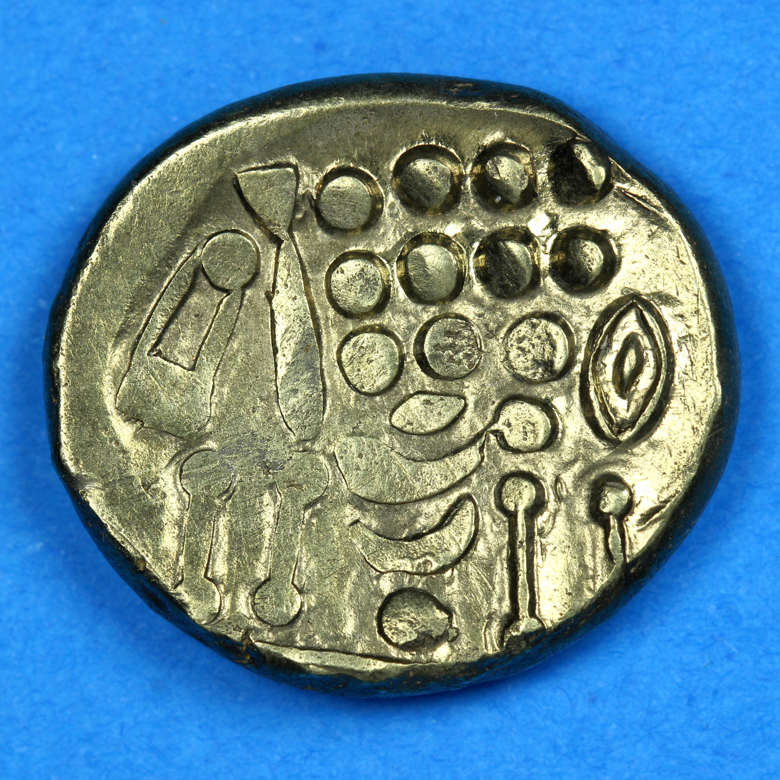 Regini & Atrebates 1st Century BC Gold Stater Westerham South - Silbury ...