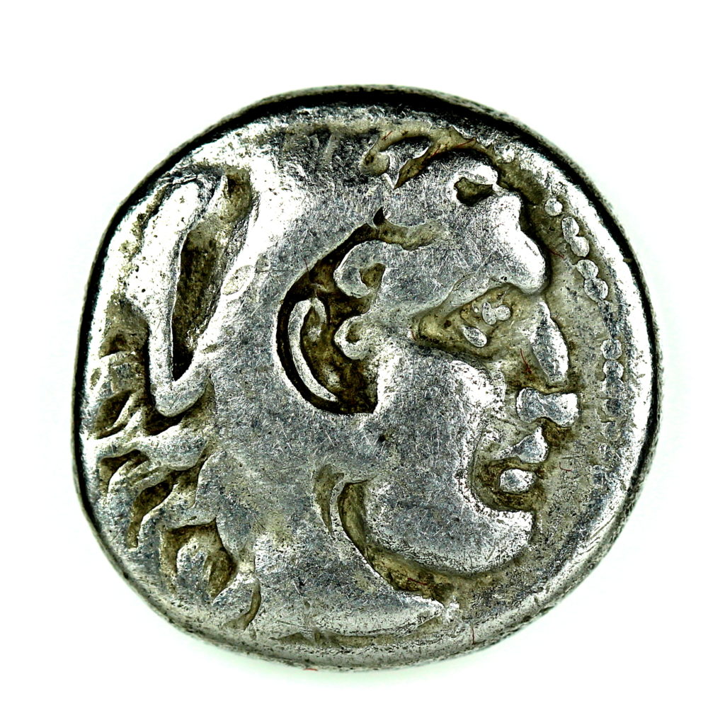 Macedon Alexander III The Great 336-323 BC Lifetime Silver Drachm ...