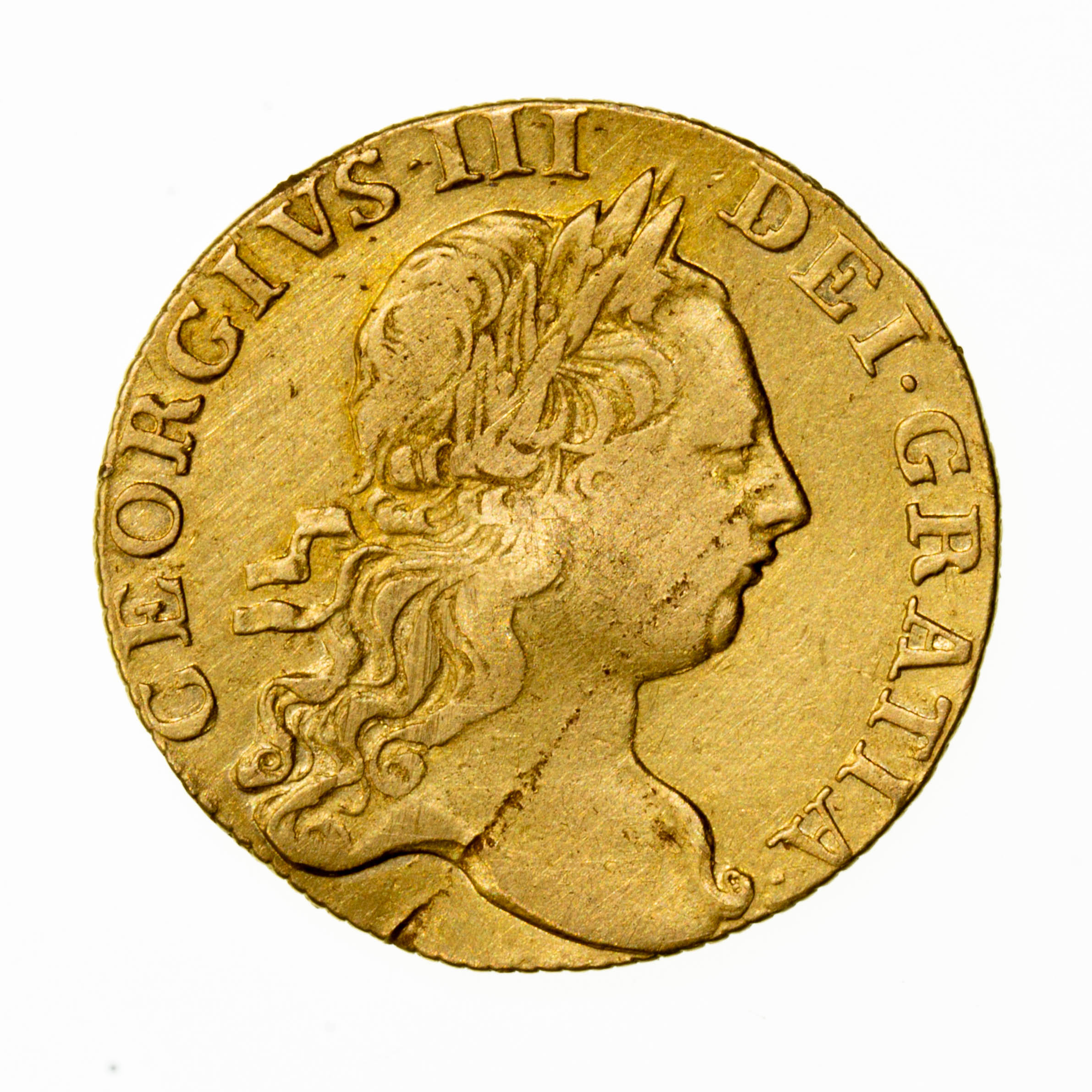 George III AD 1760-1820 Gold Guinea AD 1768 - Silbury Coins : Silbury Coins