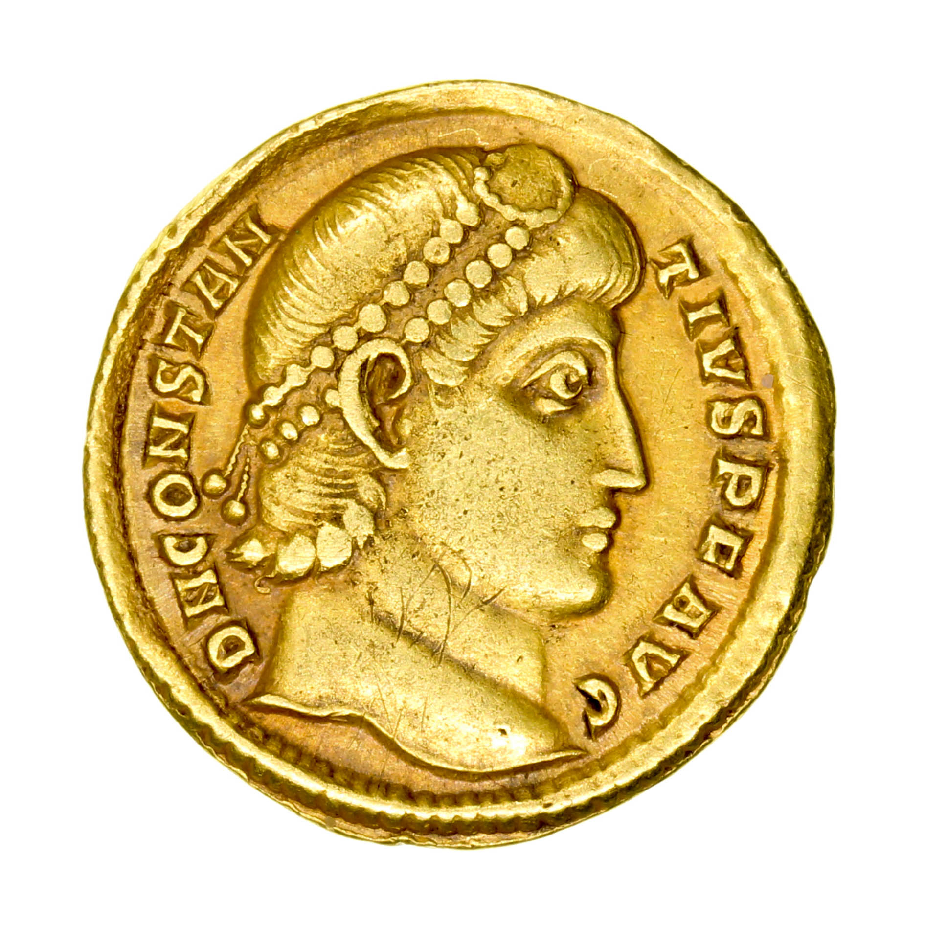 Constantius II AD 337-361 Gold Solidus Antioch - Silbury Coins ...