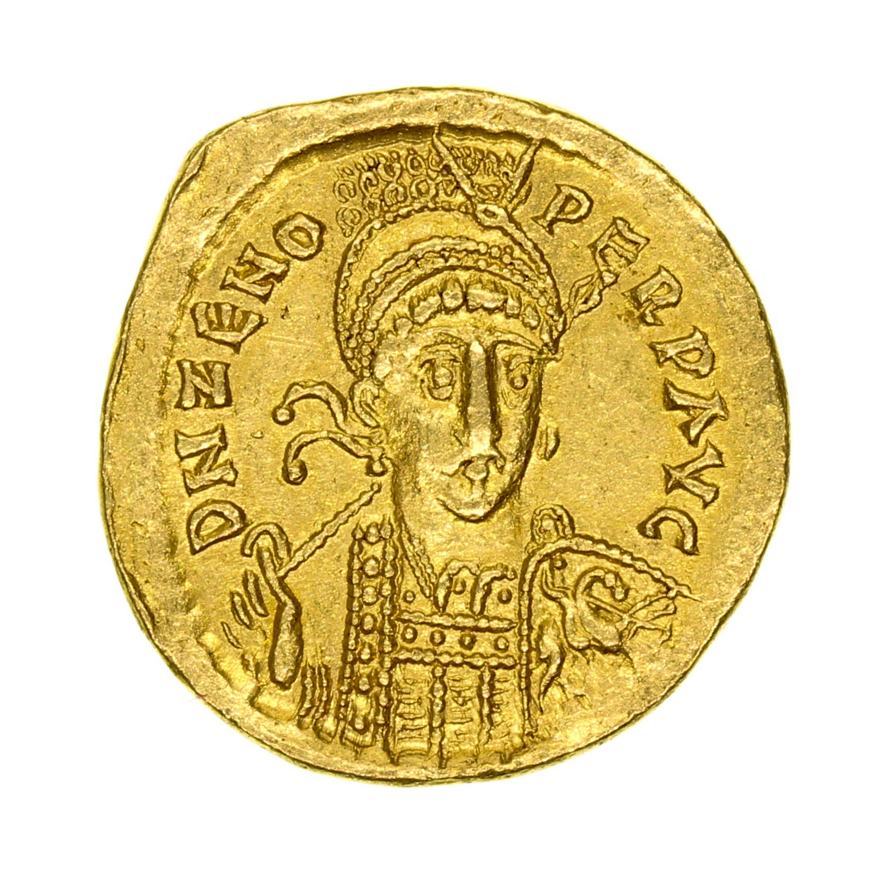 Zeno AD 474-491 Gold Solidus - Silbury Coins : Silbury Coins
