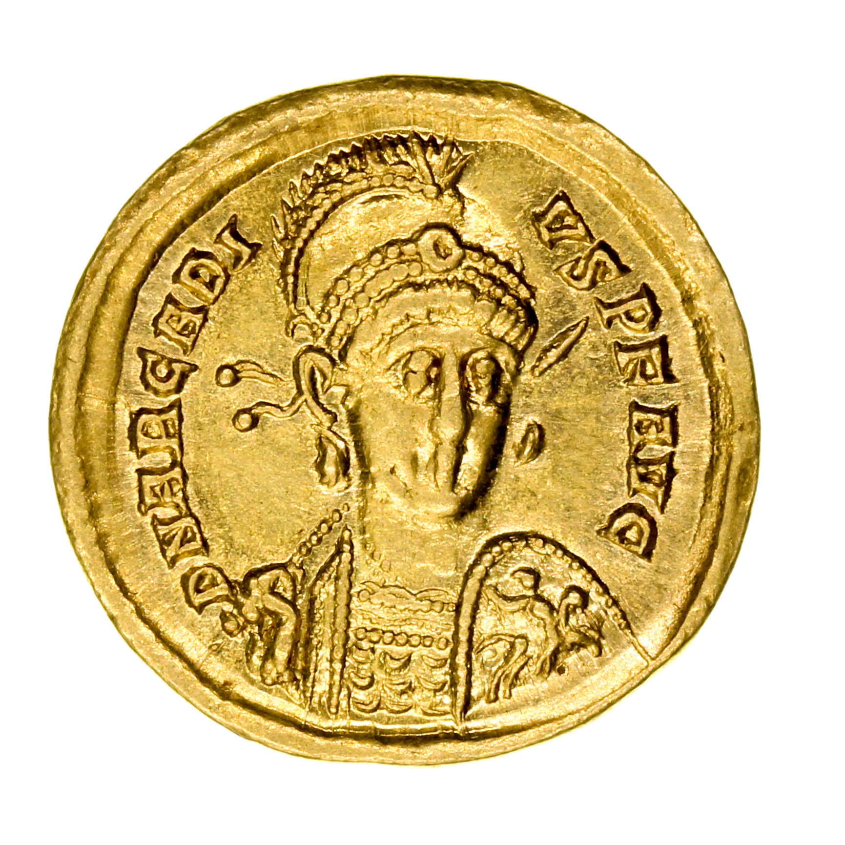 Arcadius AD 383-408 Gold Solidus - Silbury Coins : Silbury Coins
