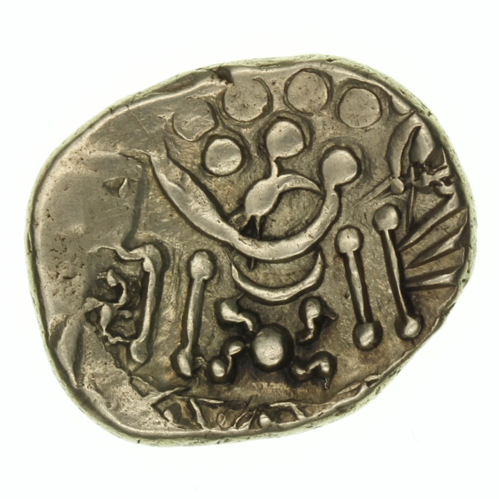 Belgae 65-40 BC Gold Stater Chute Type - Silbury Coins : Silbury Coins