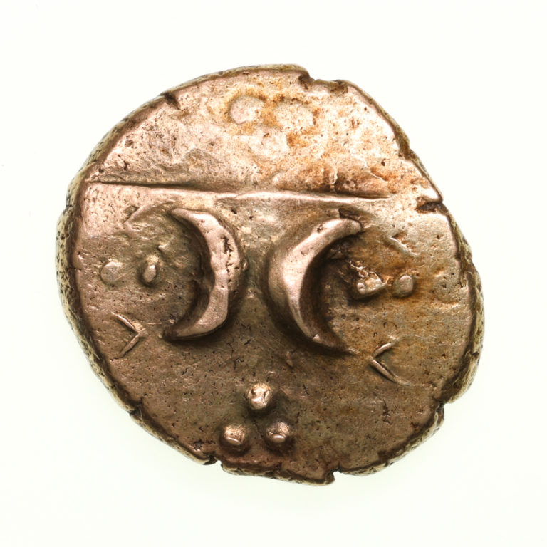 Iceni 1st Century BC Freckenham Crescents Gold Stater - Silbury Coins ...