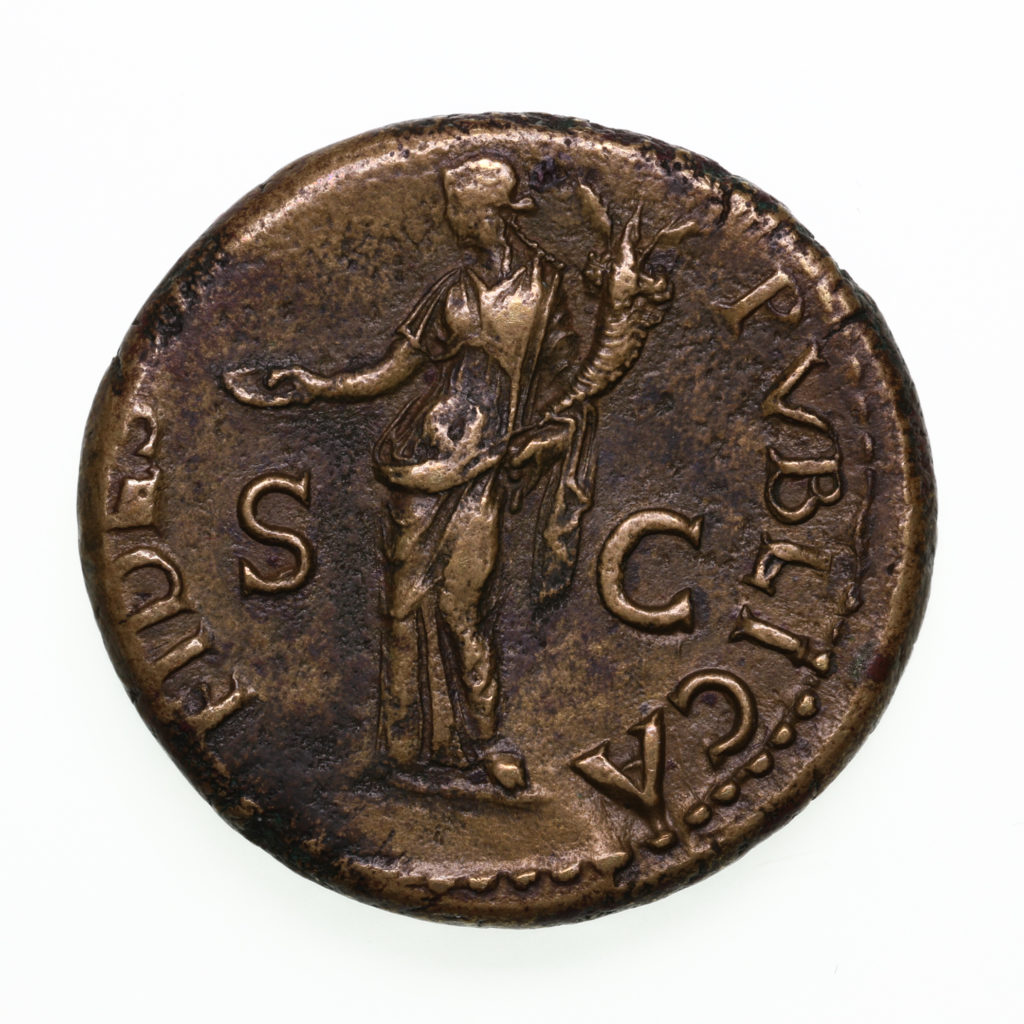 Vespasian AD 69-79 Bronze Dupondius - Silbury Coins : Silbury Coins