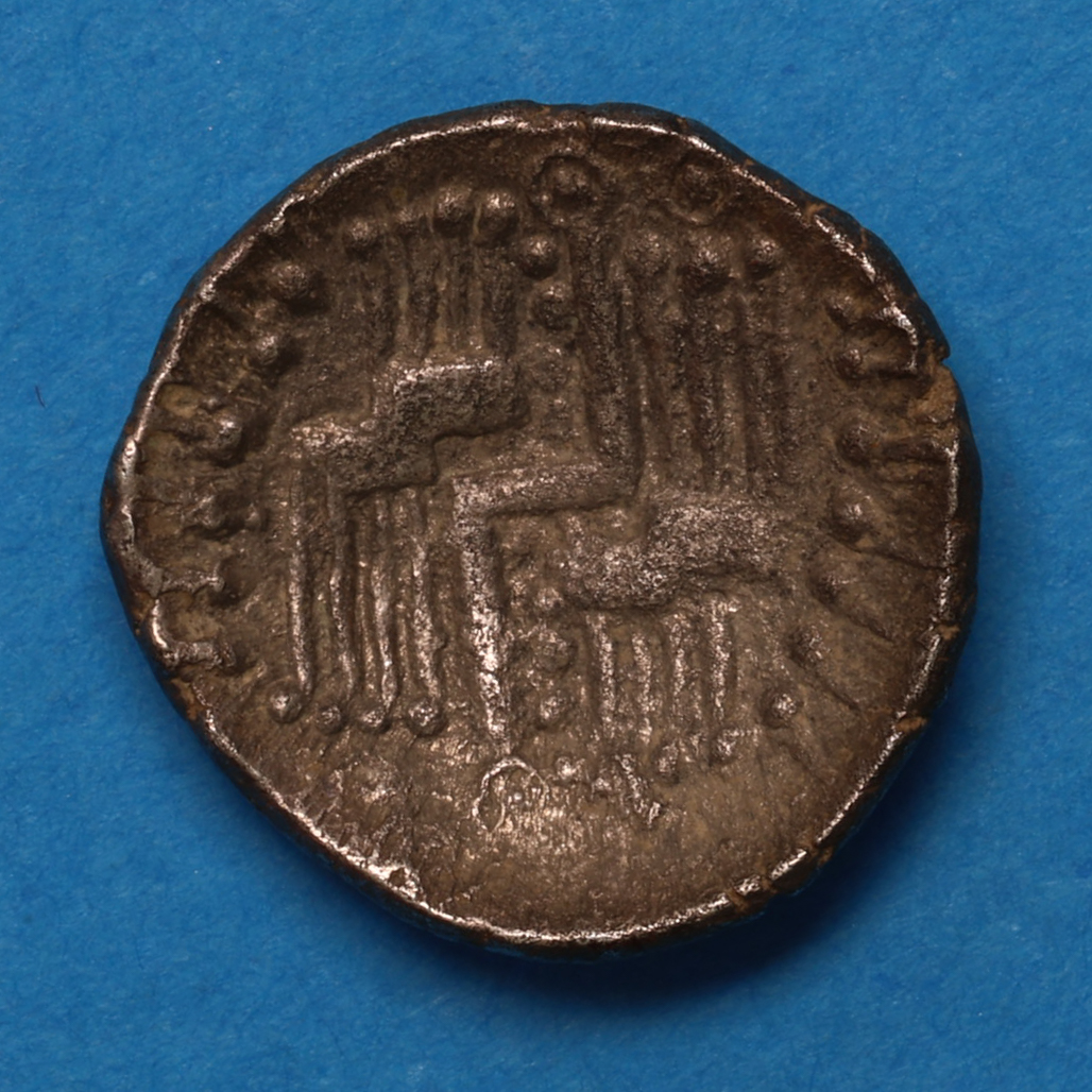 Durotriges 58 BC - AD 43 Silver Quarter Stater Badbury Starfish ...