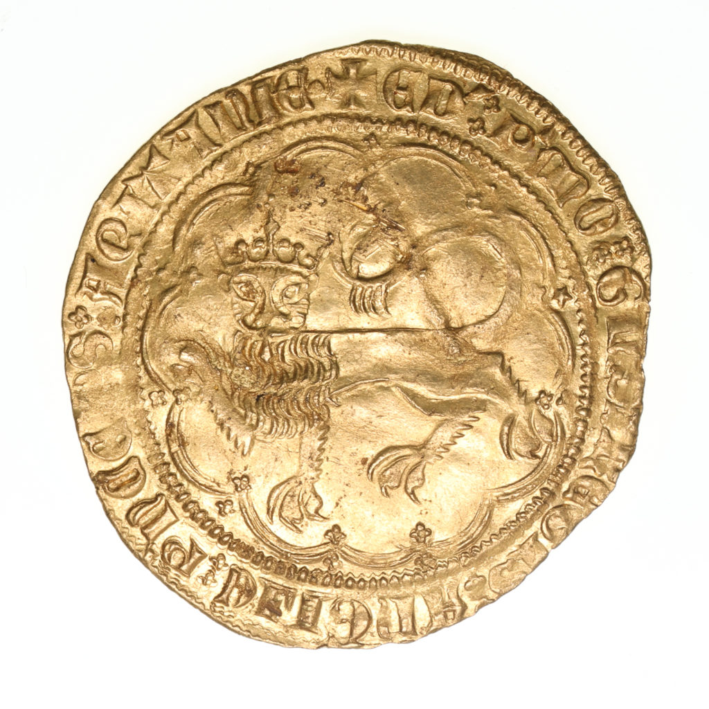 Anglo Gallic Edward the Black Prince Aquitaine AD 1362-1372 Gold ...