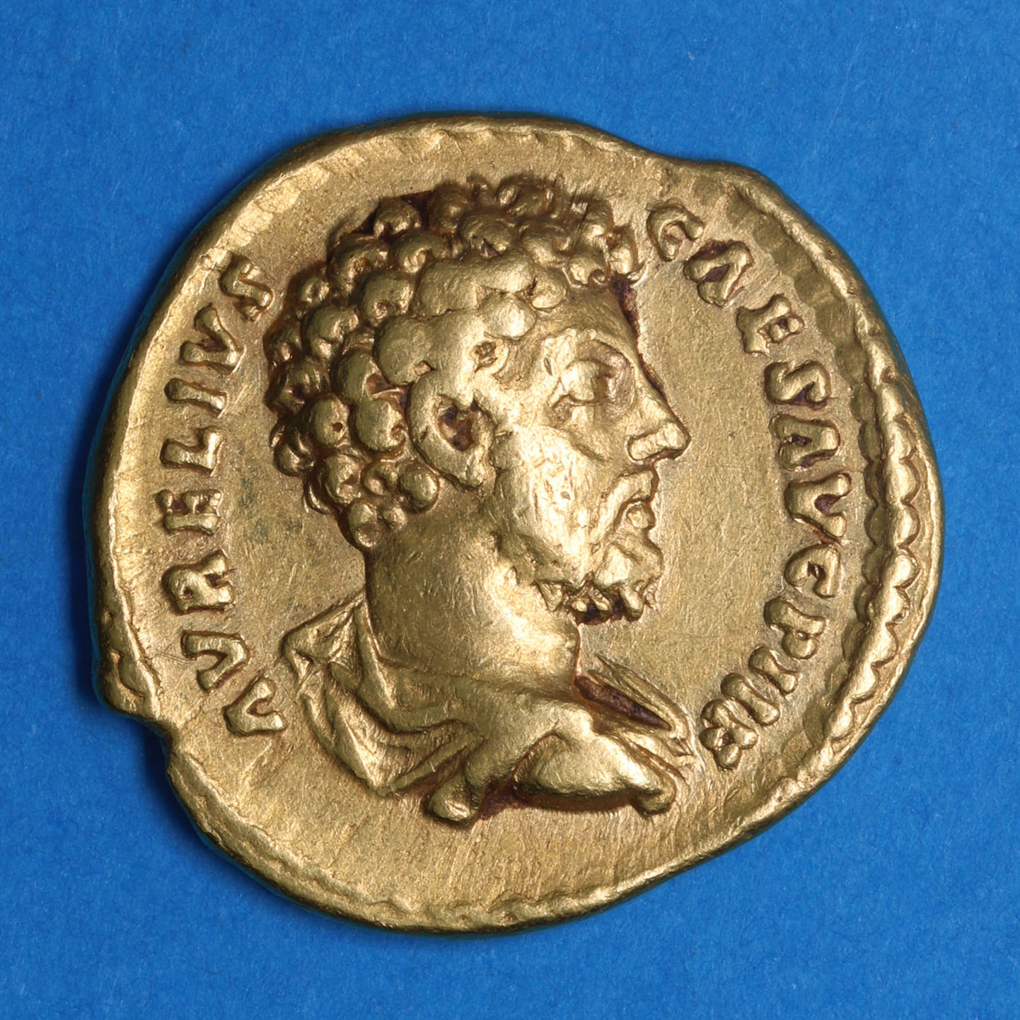 Marcus Aurelius AD 161-180 Gold Aureus Rome - Silbury Coins : Silbury Coins