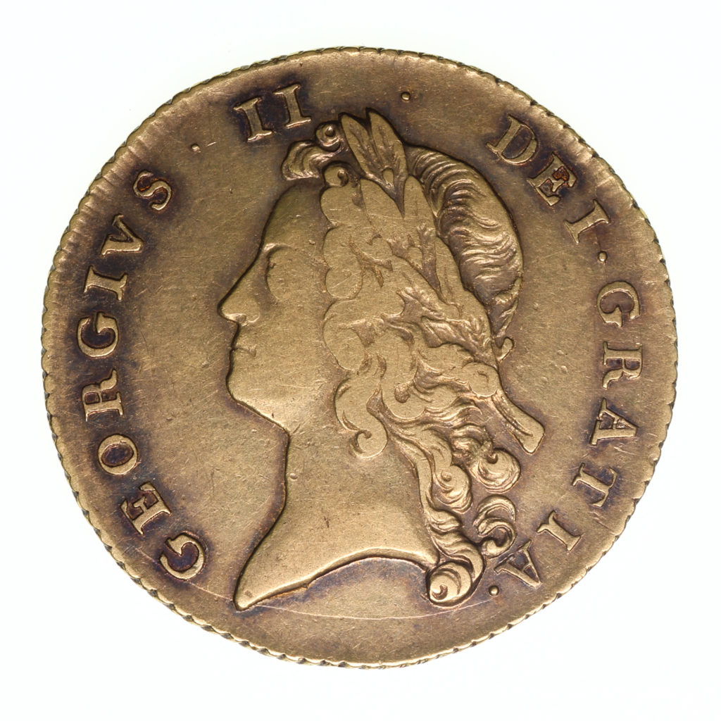 George II AD 1727-1760 Gold Two Guineas AD 1738 - Silbury Coins ...