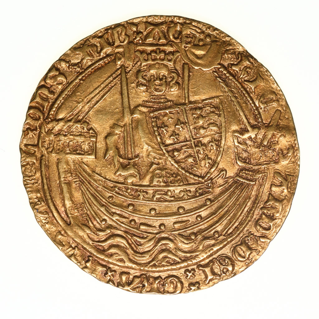 Richard II Gold Noble AD 1377-1399 London - Silbury Coins : Silbury Coins