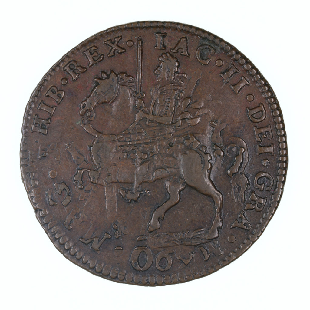 Ireland Gunmoney James II AD 1685-1691 Copper Crown AD 1690 - Silbury ...