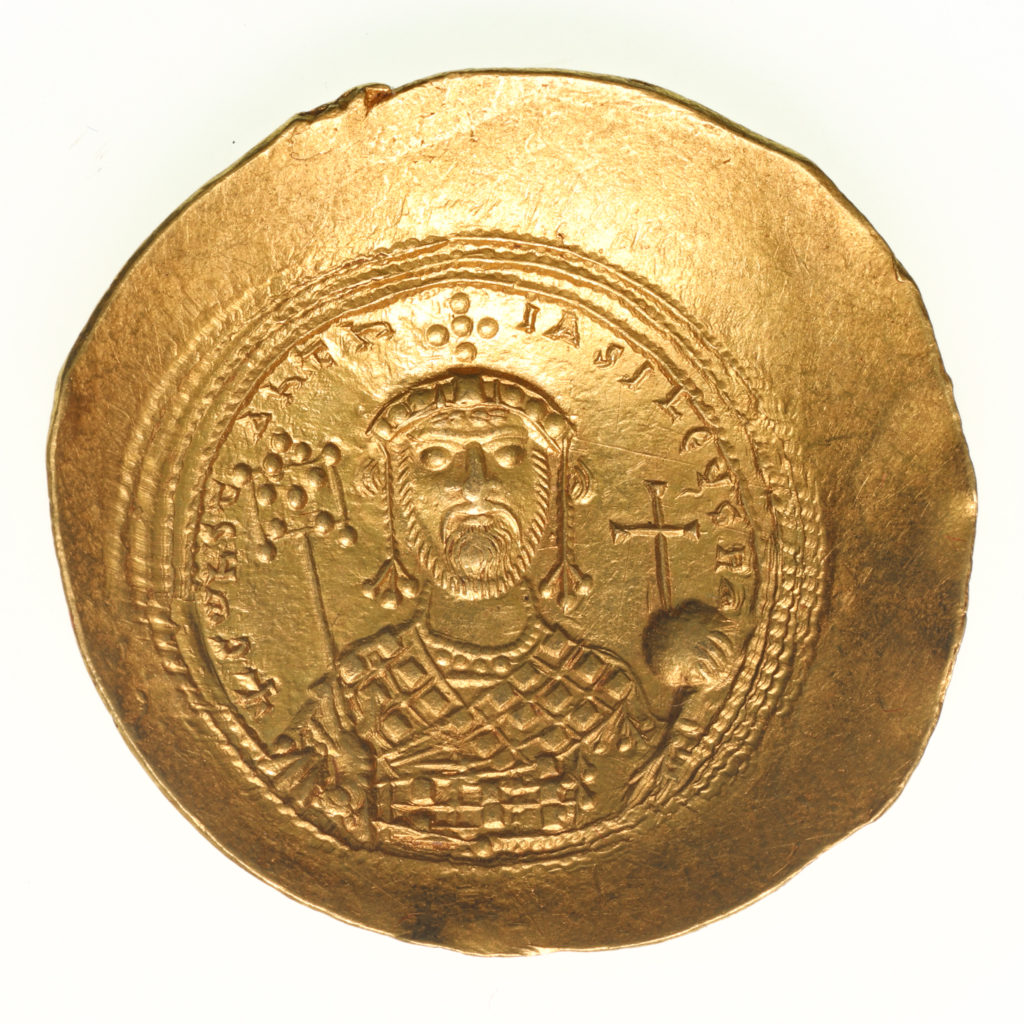 Byzantine Constantine IX AD 1042-1055 Gold Histamenon Constantinople ...