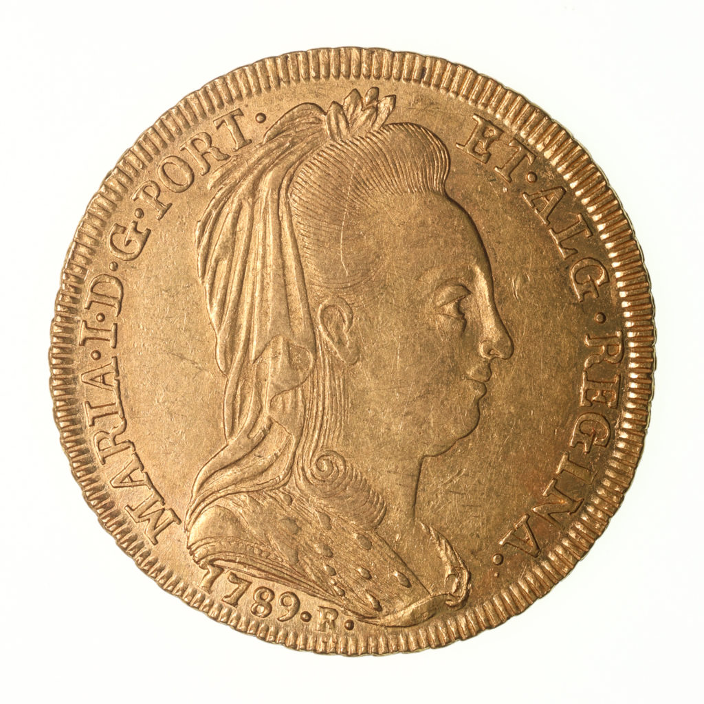 Shipwreck Treasure Portuguese Brazil Maria I AD 1777-1815 Gold Peca AD ...