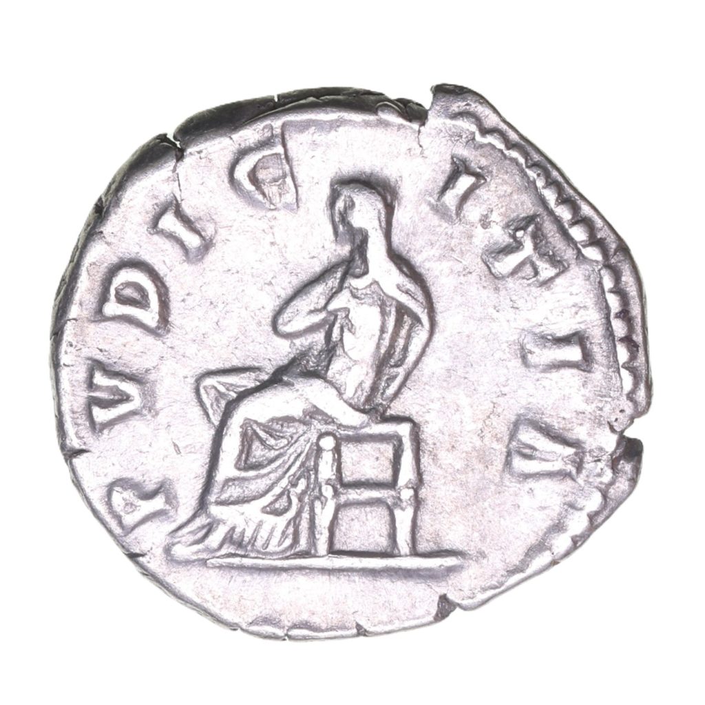 Lucilla wife of Lucius Verus AD 161-169 Silver Denarius The Little ...
