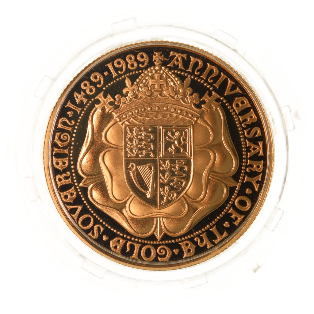500th Anniversary of the First Gold Sovereign AD 1489-1989 - Silbury ...