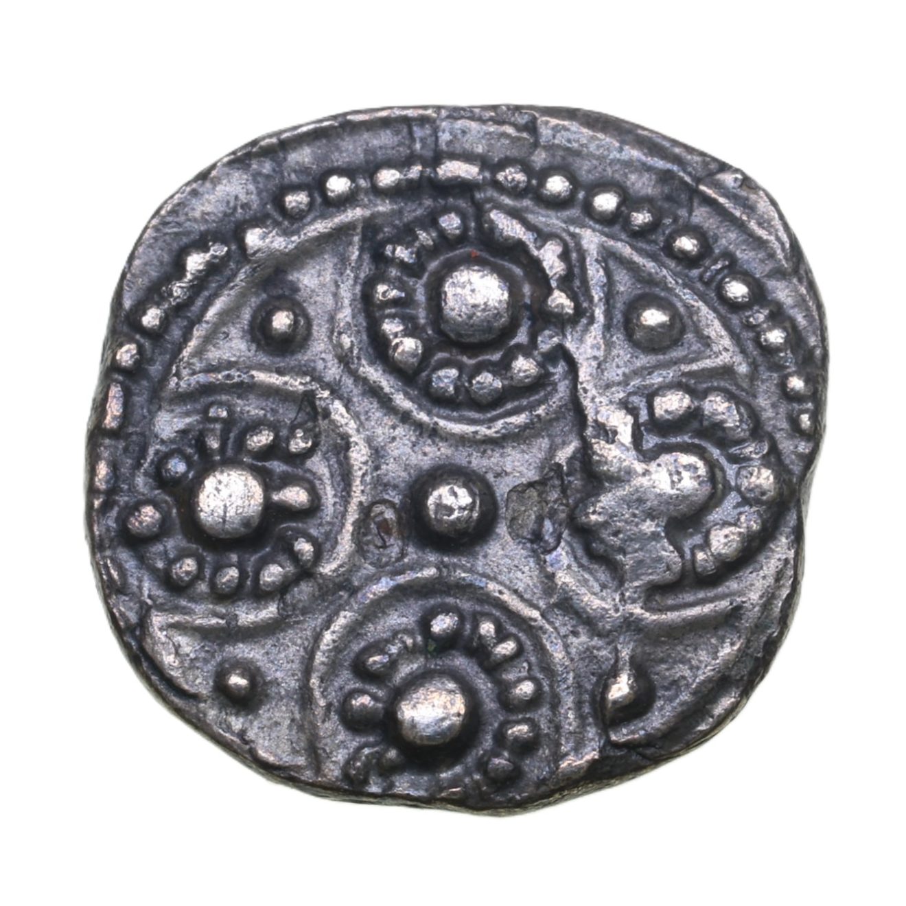 Anglo Saxon Secondary Phase AD 710-760 Silver Sceatta Series H type 48 ...