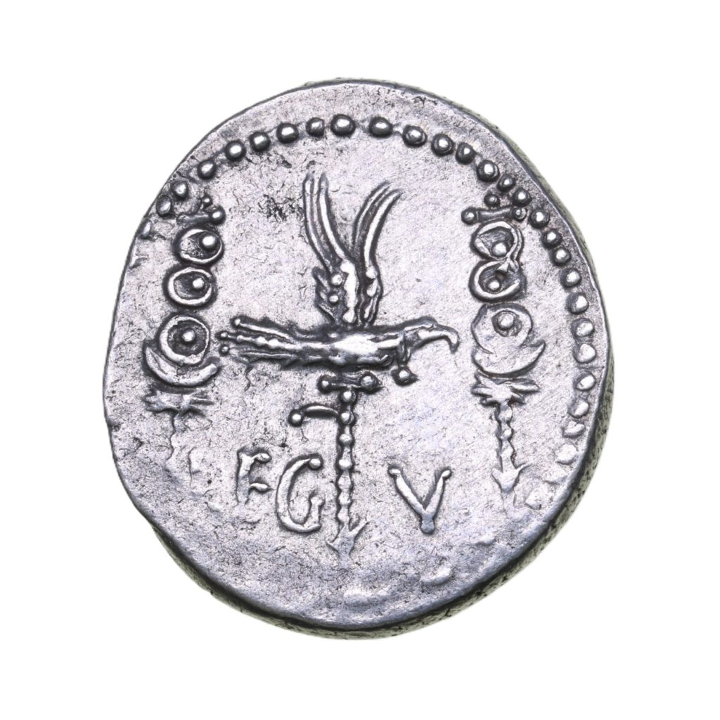 Roman Imperatorial Mark Antony 31 BC Silver Denarius - Silbury Coins ...