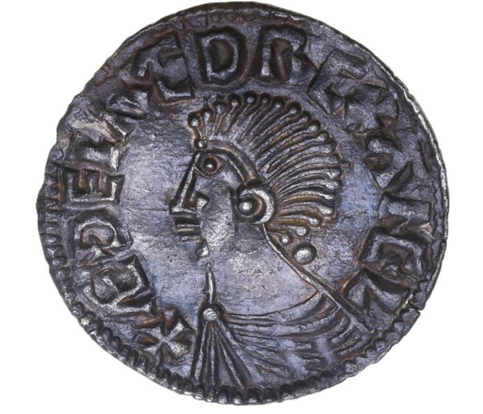 Aethelred II AD 978-1016 Silver Penny Colchester - Silbury Coins : Silbury Coins
