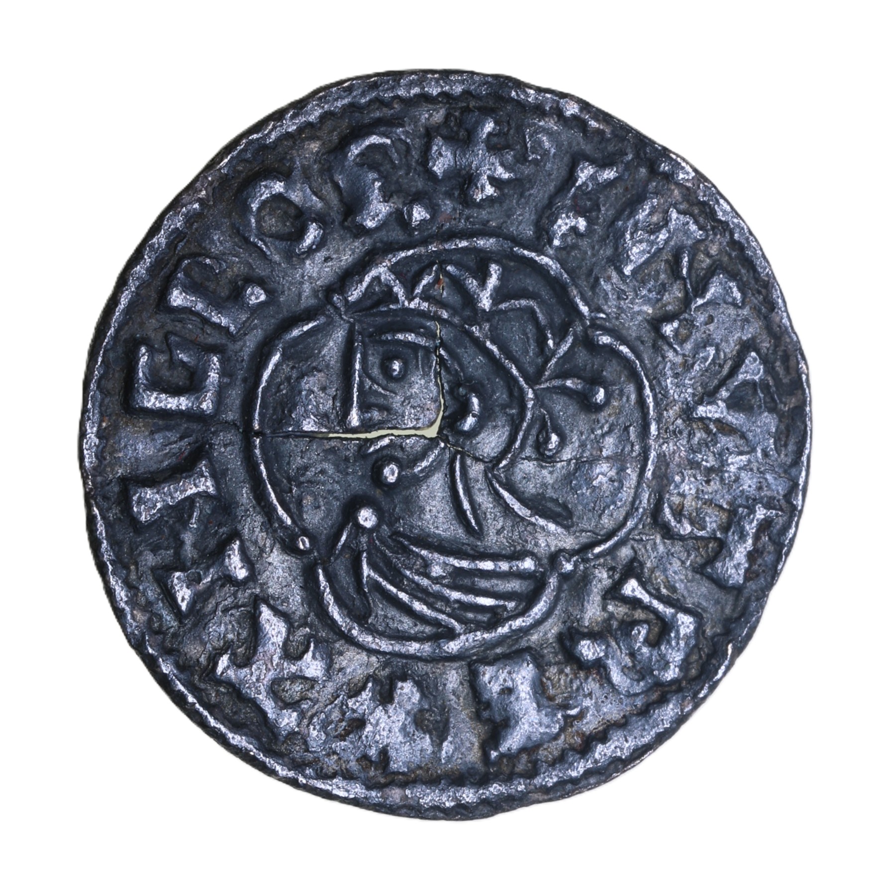 Cnut AD 1016-1035 Silver Penny Quatrefoil type Oxford - Silbury Coins ...