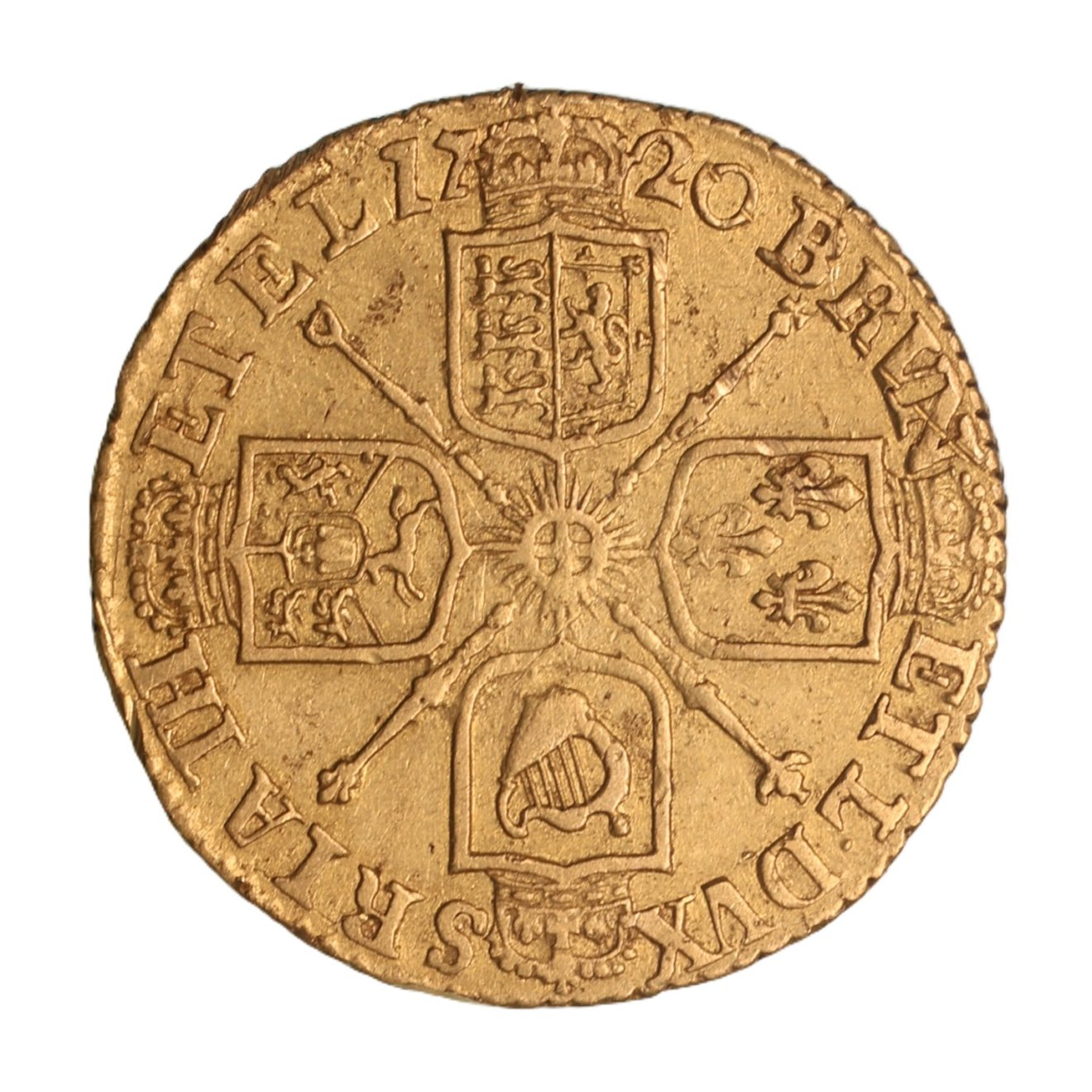 George I AD 1714-1727 Gold Half Guinea - Silbury Coins : Silbury Coins