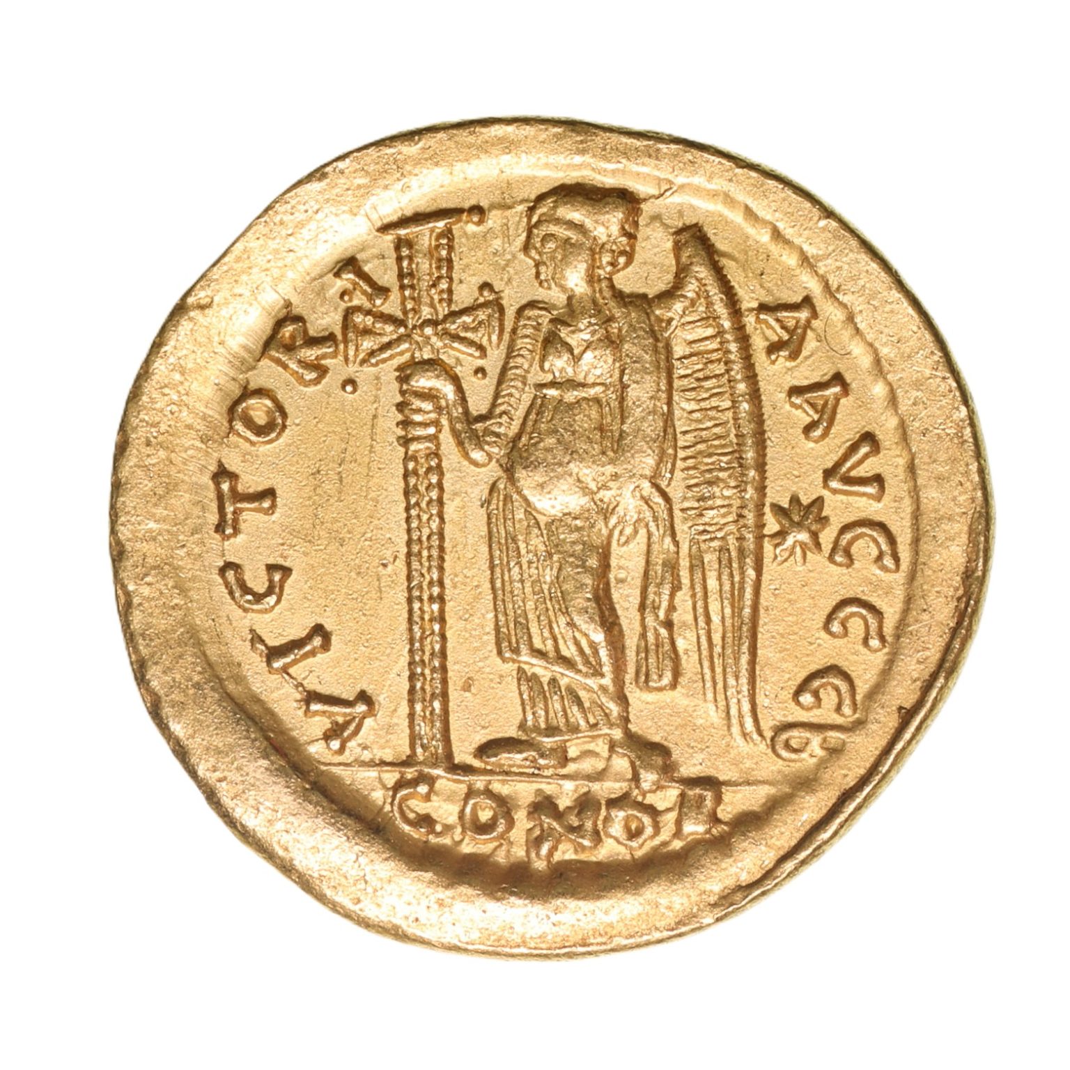 Zeno AD 474-491 Gold Solidus Constantinople - Silbury Coins : Silbury Coins
