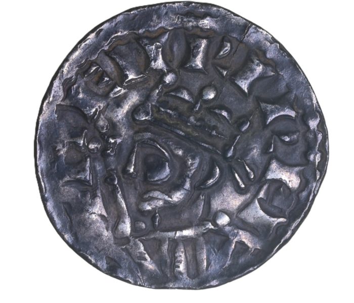 Henry I AD 1100-1135 Silver Penny Profile / Cross fleury Gloucester ...