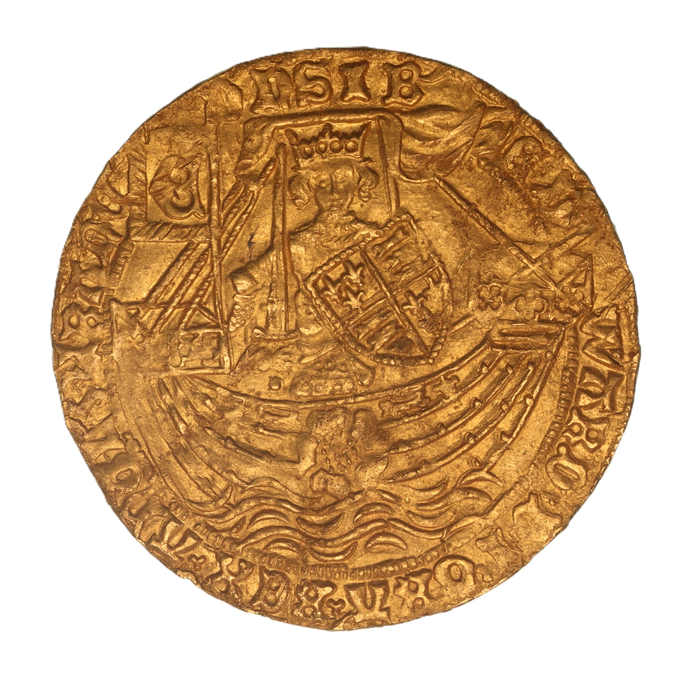 Edward IV AD 1461-1483 Gold Ryal / Rose Noble 1st Reign London ...