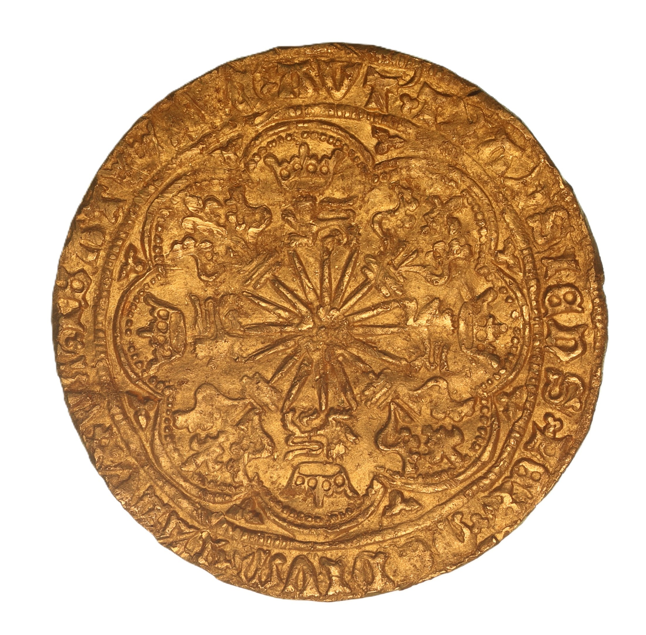 Edward IV AD 1461-1483 Gold Ryal / Rose Noble 1st Reign London ...