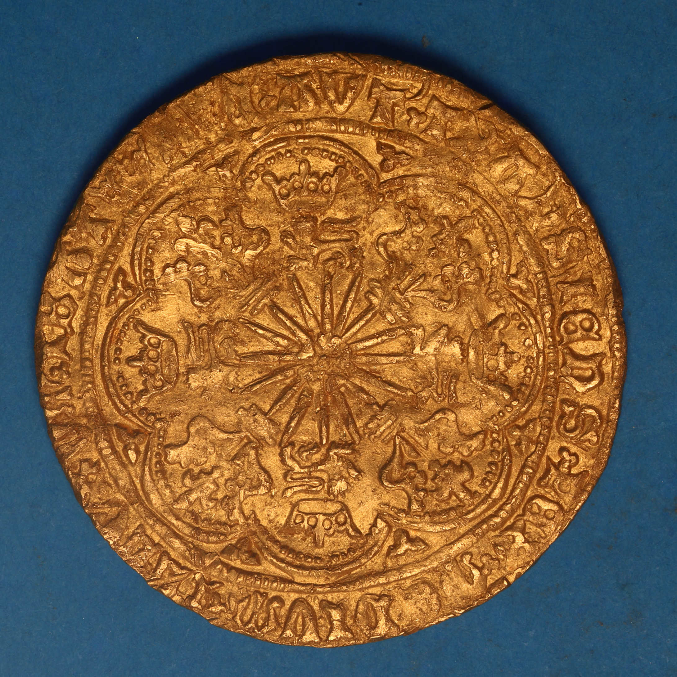 Edward IV AD 1461-1483 Gold Ryal / Rose Noble 1st Reign London ...