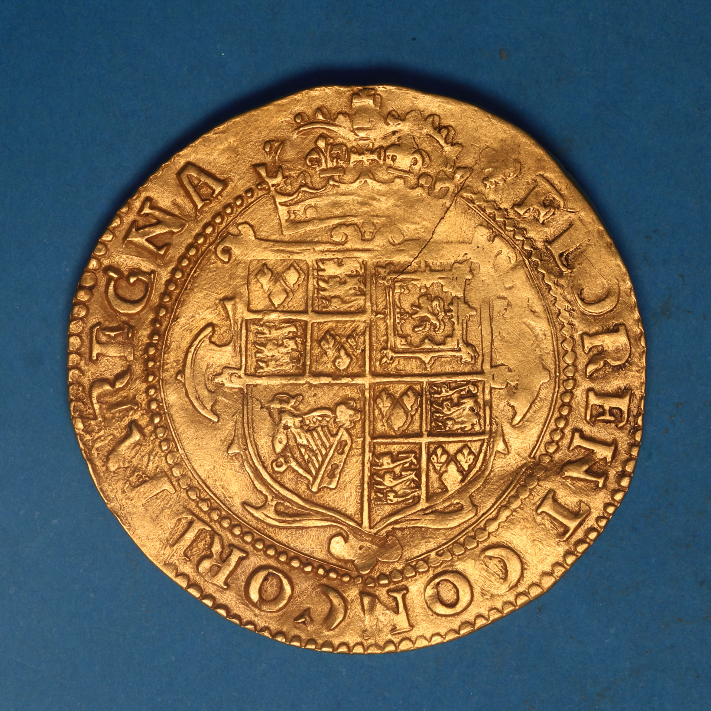 Charles I AD 1625-1649 Gold Unite Group A - Silbury Coins : Silbury Coins