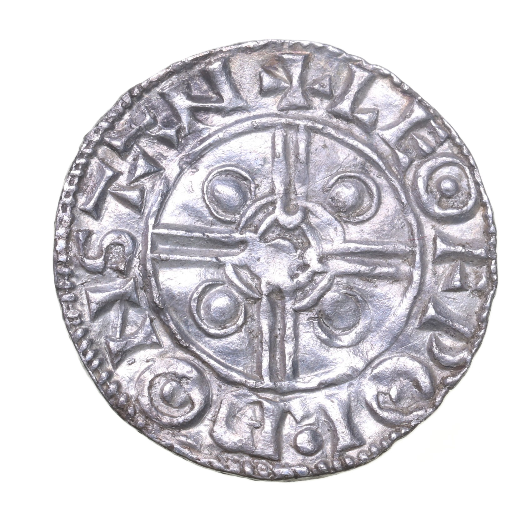 Cnut AD 1016-1035 Silver Penny Pointed Helmet Type Standford - Silbury ...